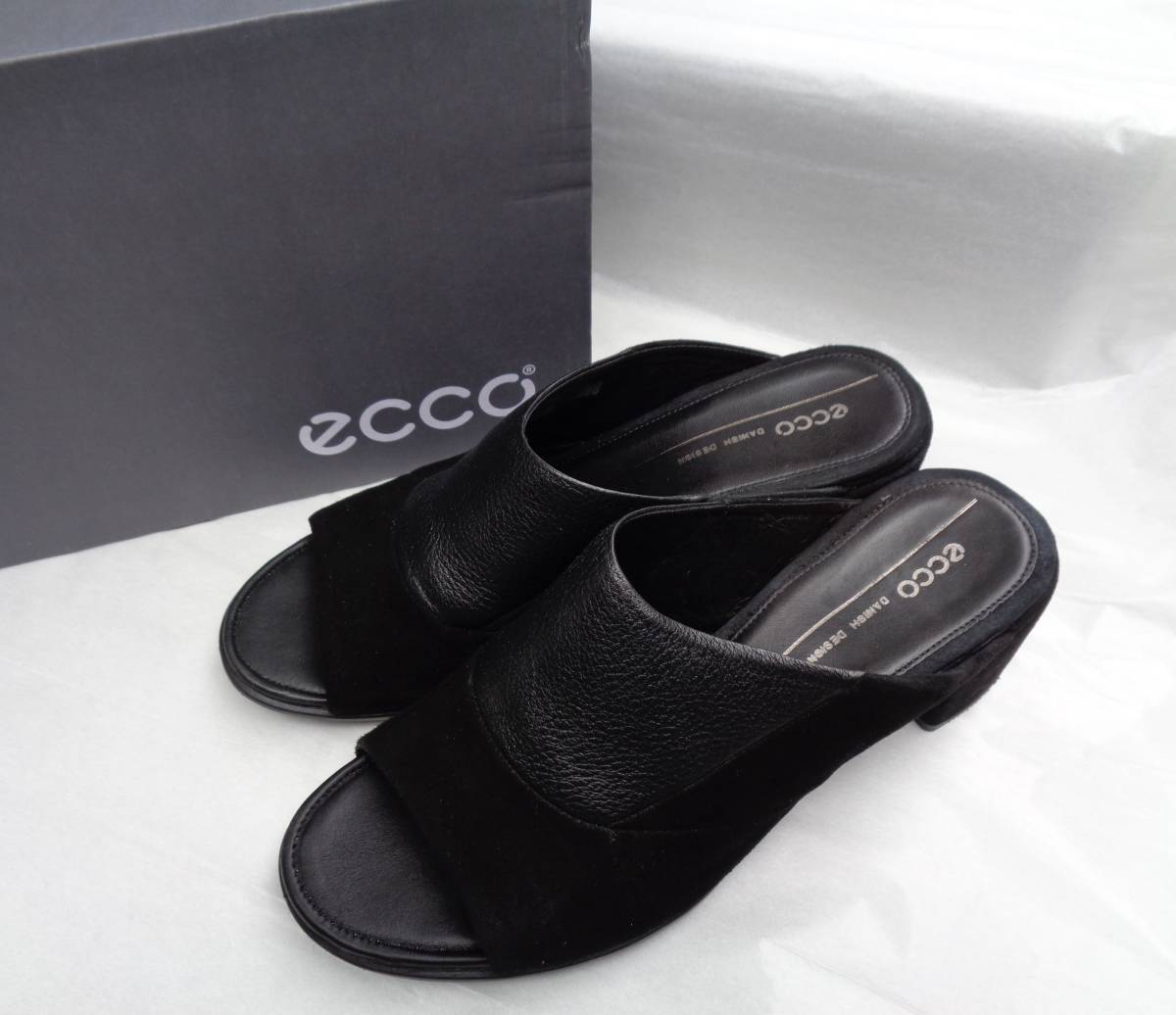 Yahoo!オークション - ECCO エコー ミュール 24.5cm