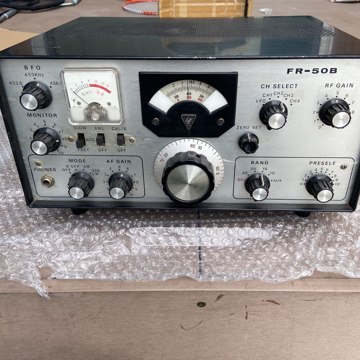 Yahoo!オークション - FR-50B YAESU 八重洲 無線機