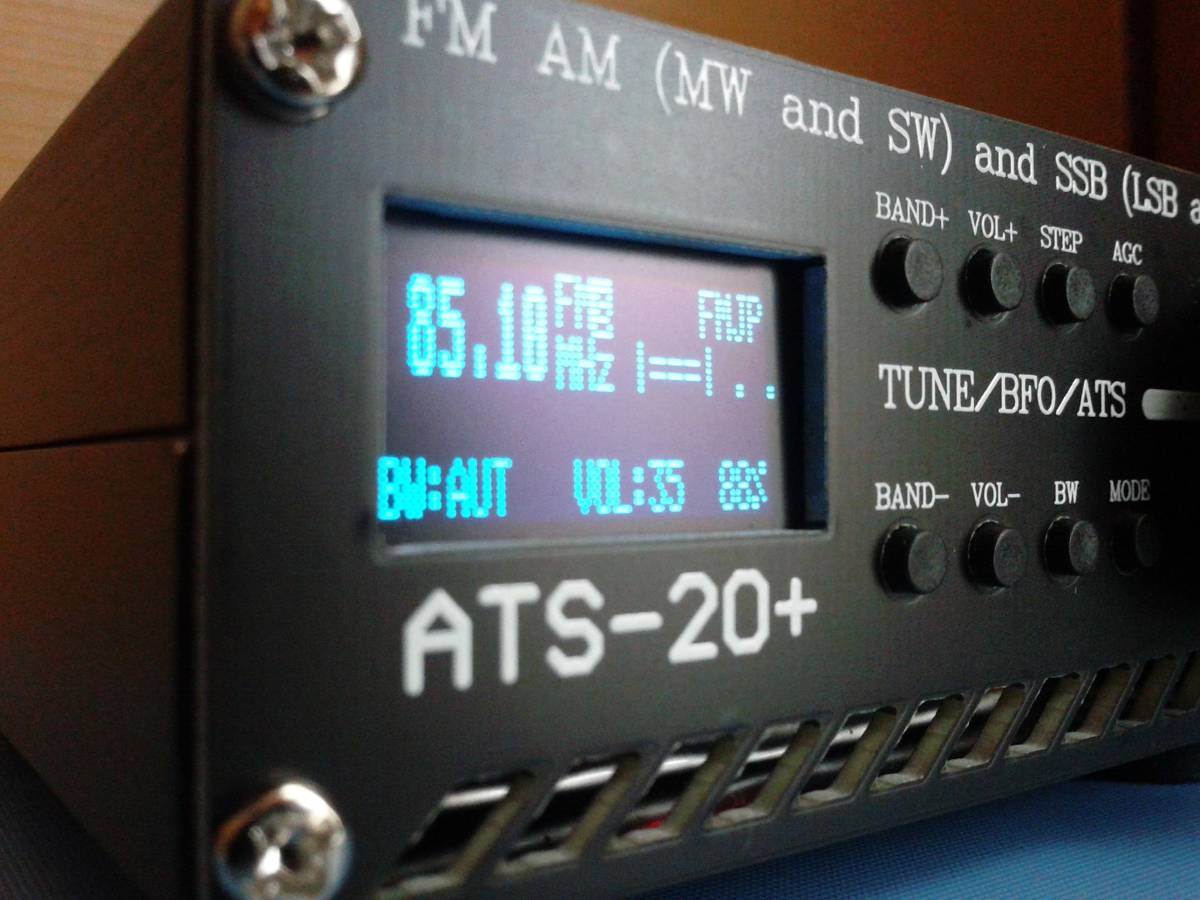 日本仕様 ATS-20 + PLUS Receiver "ATS-20 VE3XLT CA2PEY" "V3.0.7g by PU2CLR"(受信機)｜売買されたオークション情報、yahooの ...