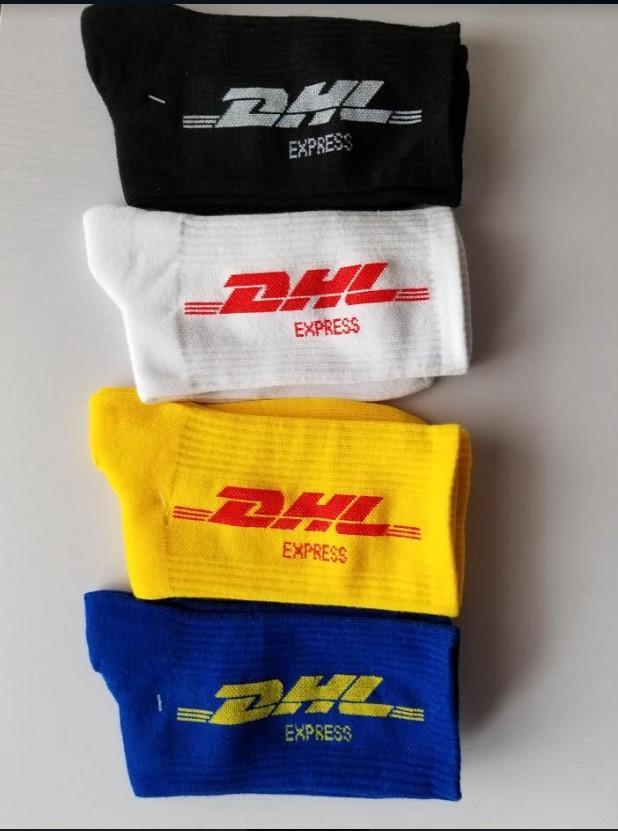 Yahoo!オークション - DHL エクスプレス ソックス 靴下 新品 4色 セッ...