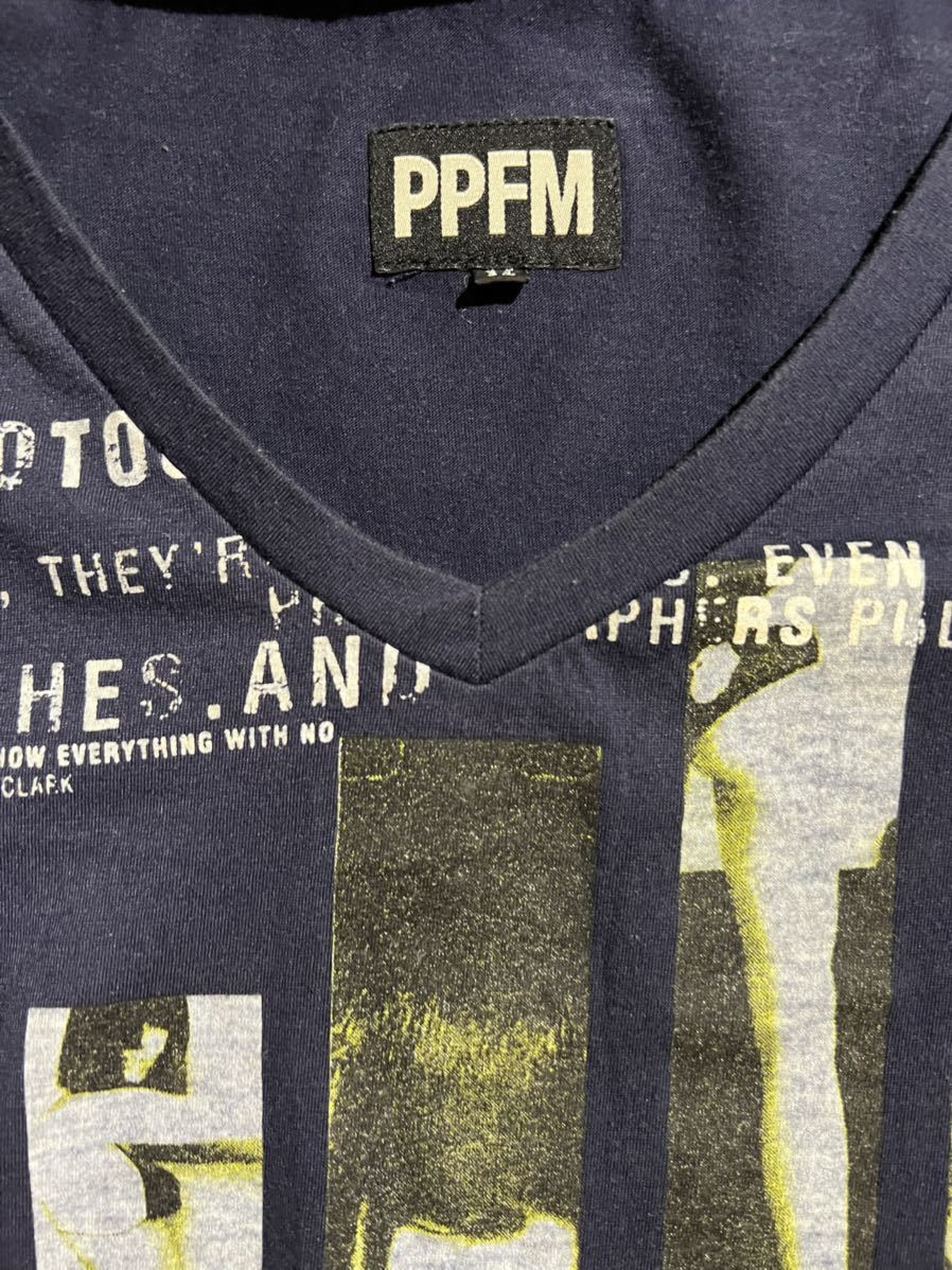 Yahoo!オークション - PPFM ボンテージ女 プリント tシャツ サイズM ネ...