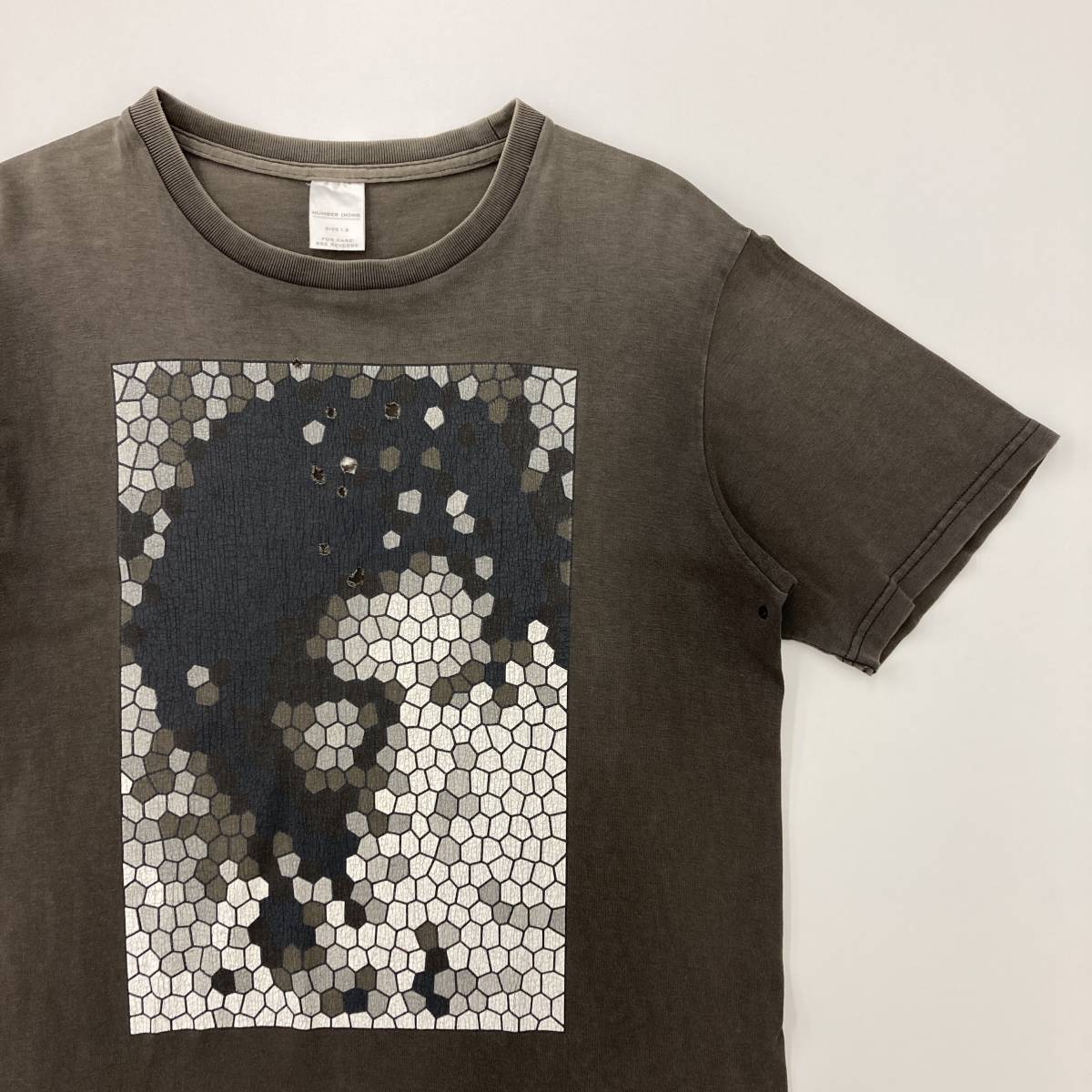 Yahoo!オークション - 初期 レア NumberNine 01AW タイム期 モザイク ...