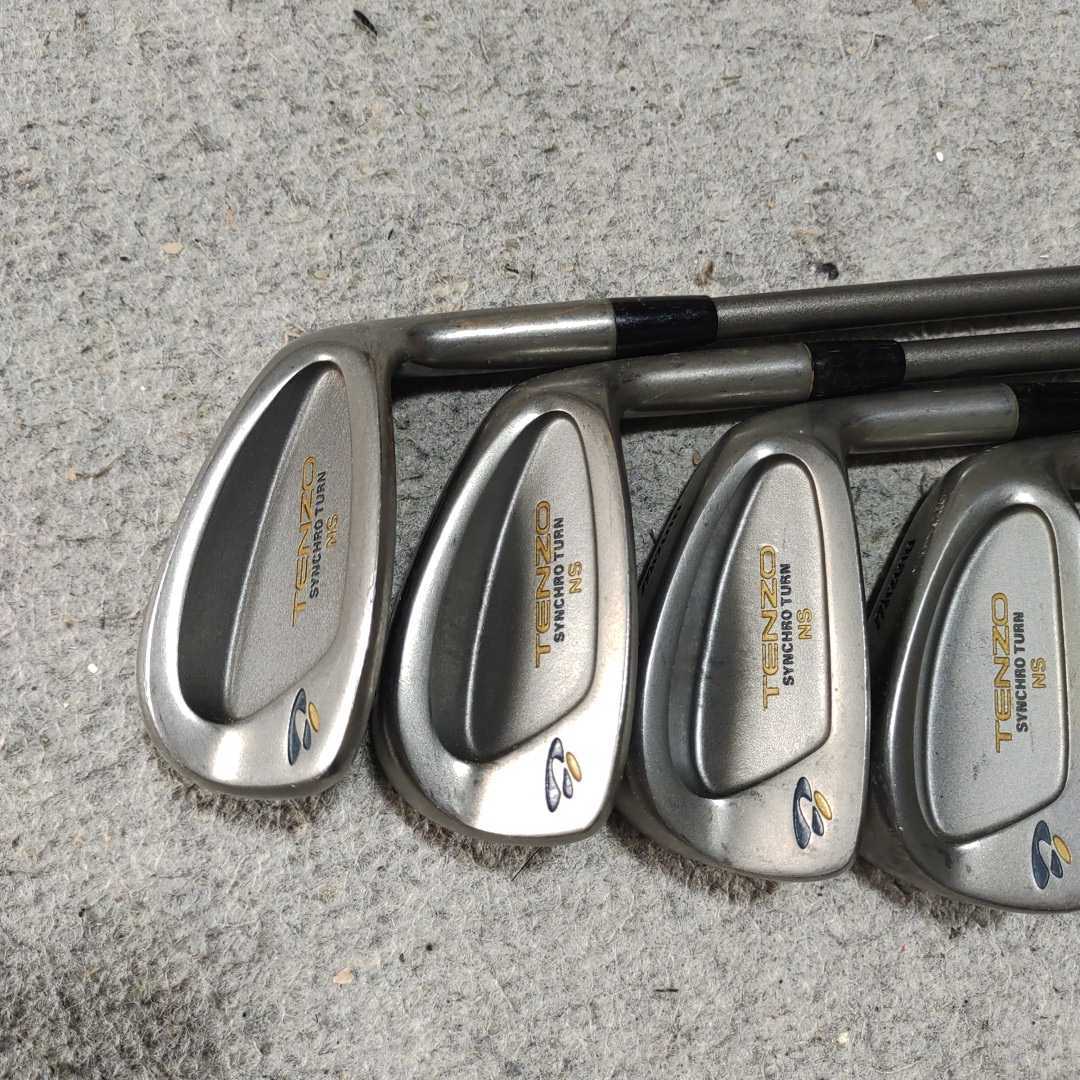 緑164)mizuno TENZO NS SYNCHRO TURN メンズ用アイアンセット7本 緑164)mizuno TENZO NS SYNCHRO TURN メンズ用アイアンセット7本