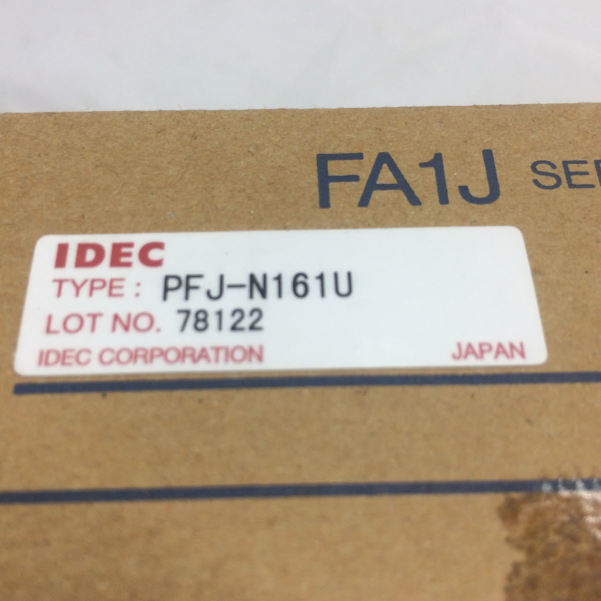 Yahoo!オークション - T483-3 IDEC PFJ-N161U 新品保管
