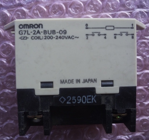 Yahoo!オークション - オムロン G7L-2A-BUB-09 COIL 200-240VAC
