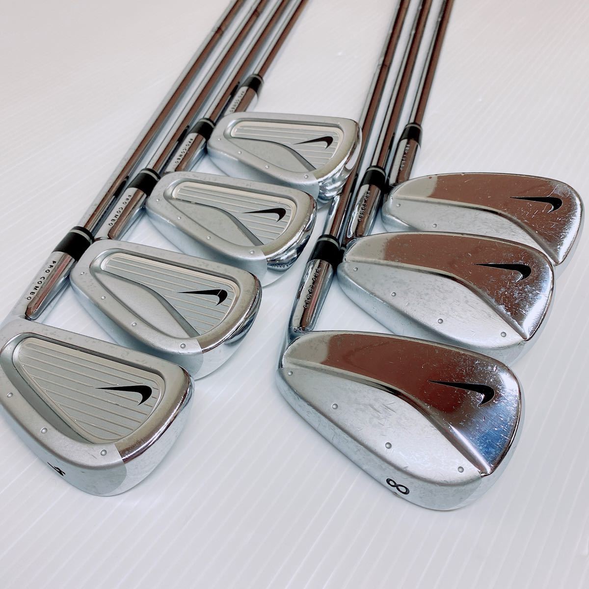 希少 ナイキ NIKE PRO COMBO FORGED アイアン 7本 廃盤 ゴルフ 希少 ナイキ NIKE PRO COMBO FORGED アイアン 7本 廃盤 ゴルフ