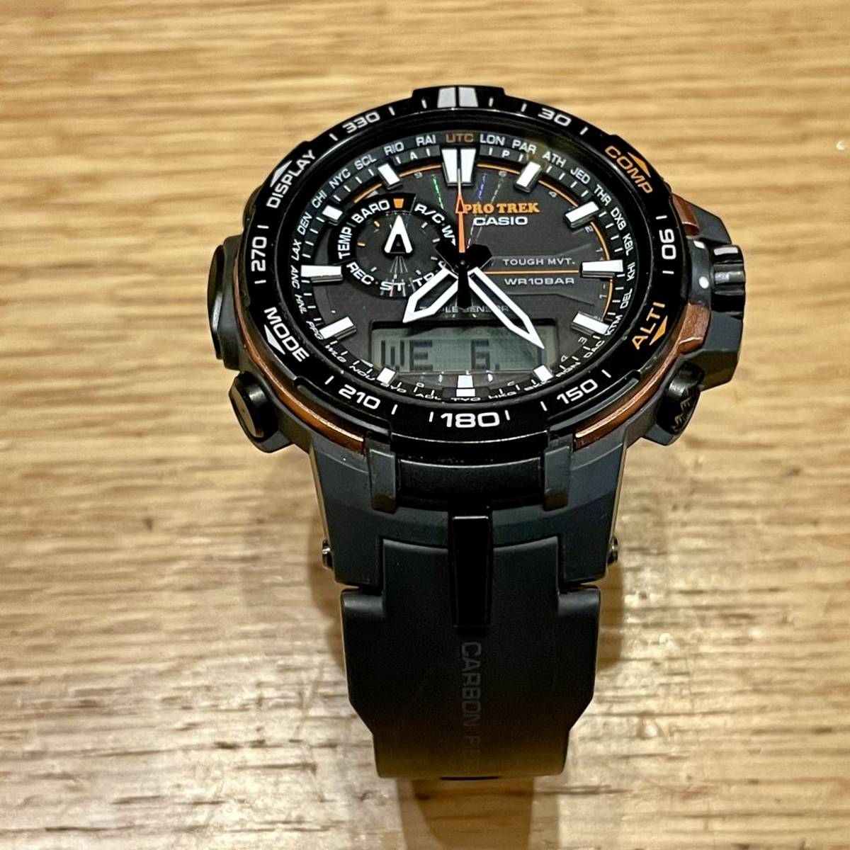 CASIO PROTREK PRW-6000Y-1JF 5365 電波ソーラー プロトレック CASIO PROTREK PRW-6000Y-1JF 5365 電波ソーラー プロトレック