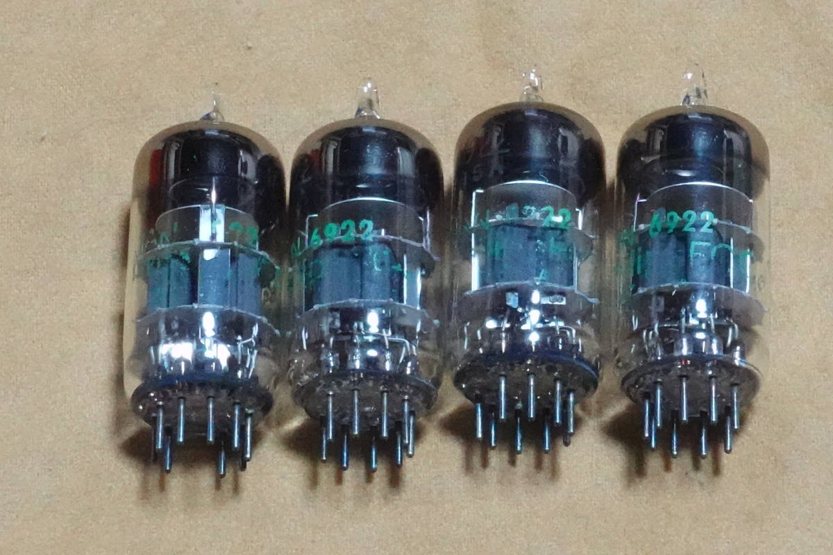 Yahoo!オークション - PhilipsECG JAN 6922/6DJ8/ECC88(4本)