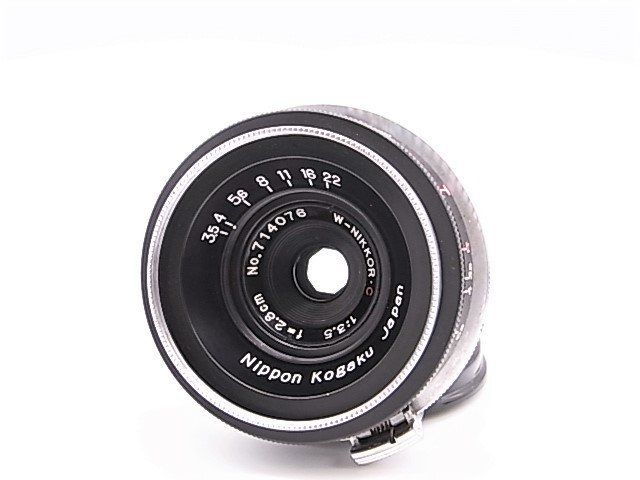 Yahoo!オークション - k127 W-NIKKOR・C 2.8cm 1 3.5 Sマウント USED
