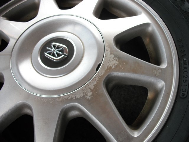 B83 GX100 1G-FE マーク2 グランデ レガリア 5H 114 3 15インチ 15×6JJ 50 純正 アルミホイール 4本タイヤ付 t 個人宅営業所止発送不可(中古)のヤフオク落札情報