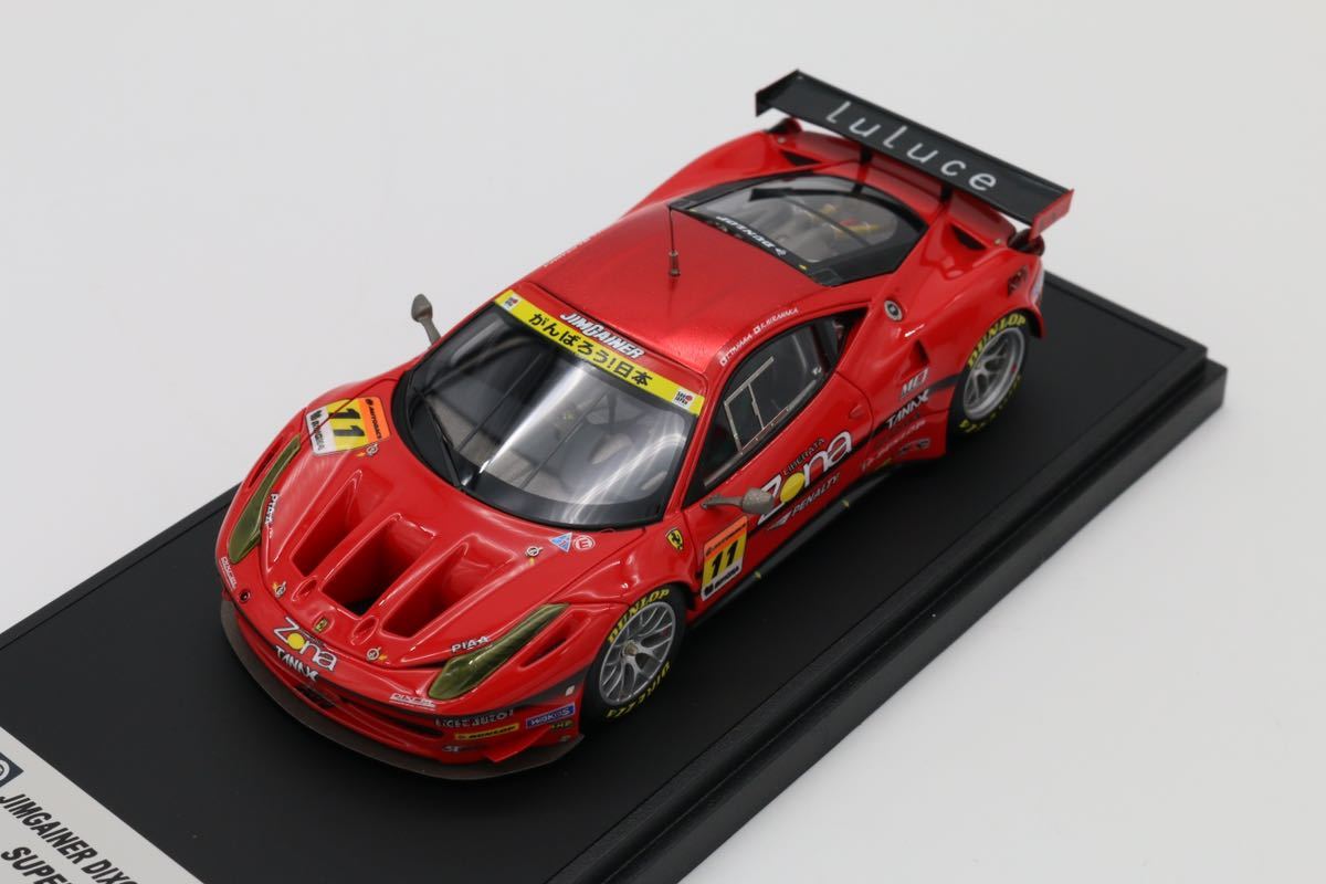 Make Up EIDOLON×EBBRO 1/43 JIMGAINER DIXEL DUNLOP 458 SUPER Make Up EIDOLON×EBBRO 1/43 JIMGAINER DIXEL DUNLOP 458 SUPER