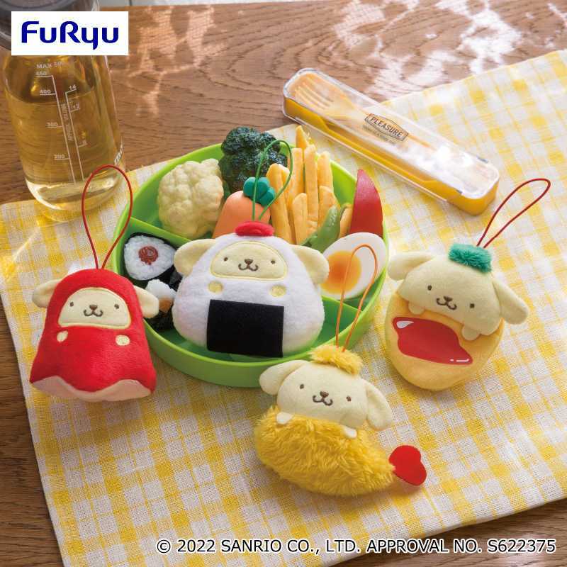 ポムポムプリン お弁当 マスコット ぬいぐるみ おにぎり タコ ポムポムプリン お弁当 マスコット ぬいぐるみ おにぎり タコ