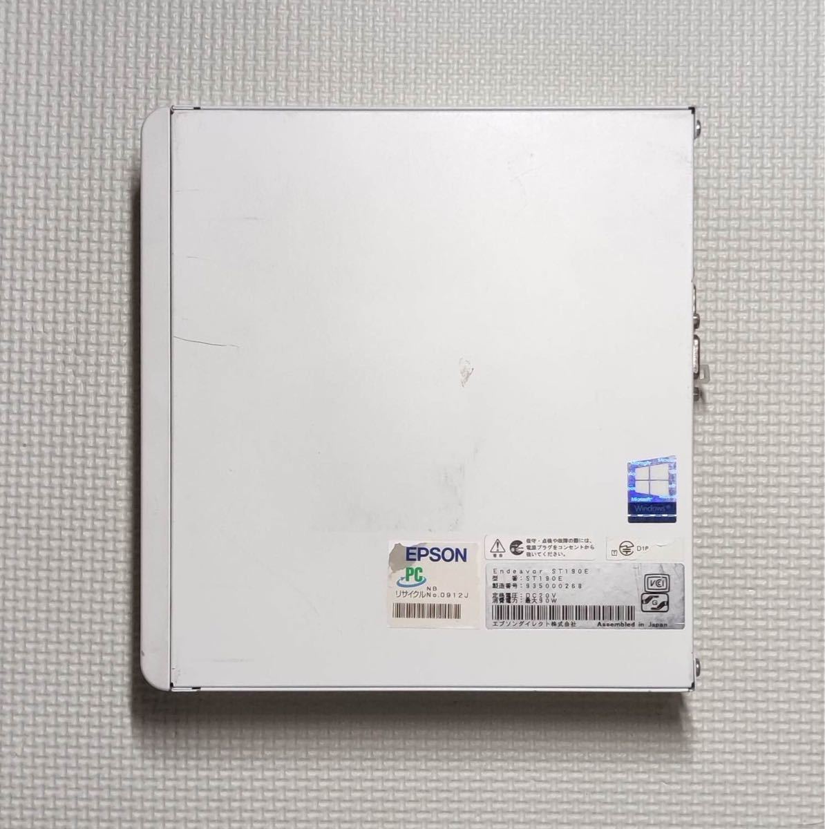 EPSON Endeavor ST190E/Core i5-8500T/4GB/SSD60GB/Windows11pro EPSON Endeavor ST190E/Core i5-8500T/4GB/SSD60GB/Windows11pro