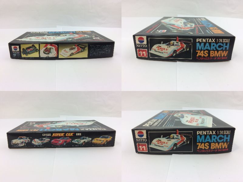 Y/ NITTO ニットー 1/24 PENTAX MARCH 74S BMW ペンタックスマーチ プラモ 未組立 人形組立途中 0605-02(レーシングカー)｜売買されたオークション情報 ...