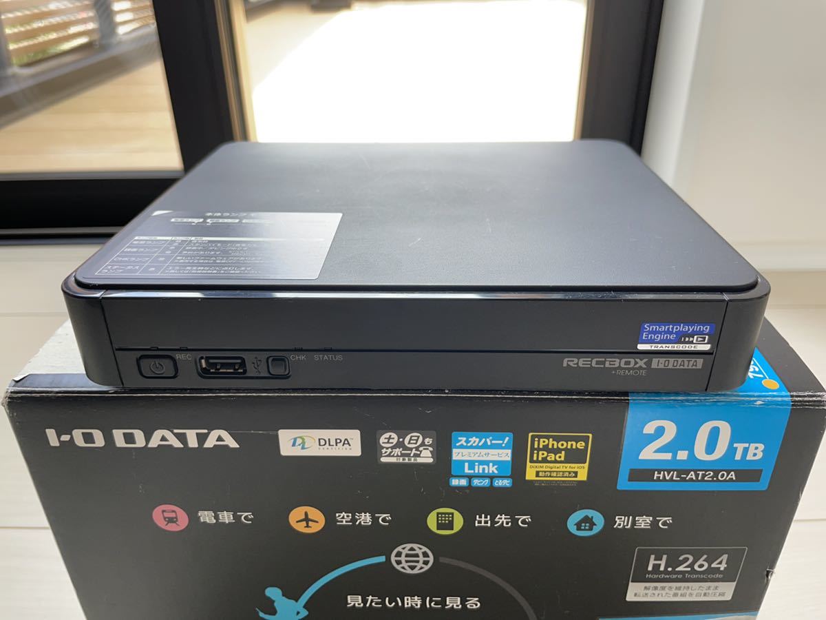 Yahoo!オークション - 美品 HVL-AT2.0A/完動品/I-O DATA/RECBOX