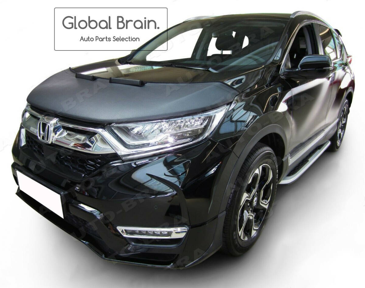代購代標第一品牌－樂淘letao－2018- ホンダ CR-V CRV フードブラ ノーズ ボンネット カバー / フロント バンパー グリル スポイラー エアロ バグ トリム