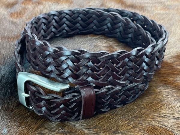 Yahoo!オークション - セレクト出品 DT-873A.本革 ダークブラウン 肉厚...