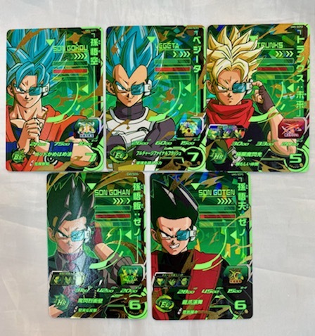Yahoo!オークション - ドラゴンボールヒーローズ UM5弾 UM5-SCP 全5種 ...