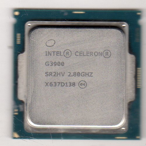 Yahoo!オークション - Intel CELERON G3900 SR2HV 2.80MHz／2MB／8GT/s...