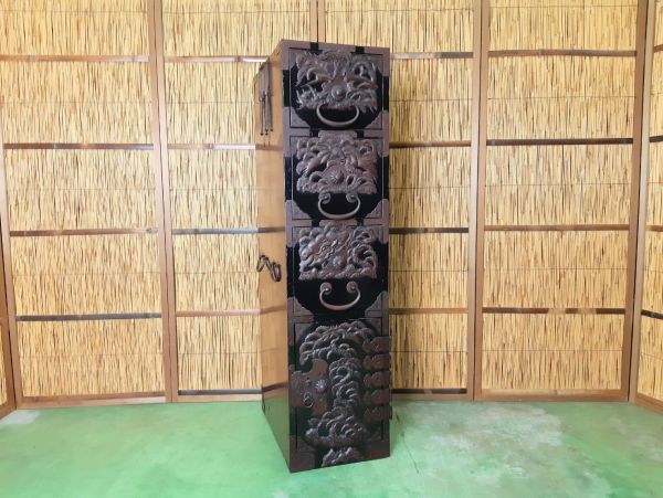 Yahoo!オークション - D89 東北地方小箪笥