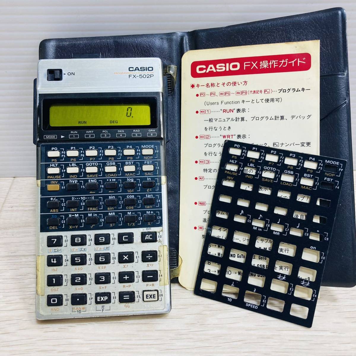 Yahoo!オークション - 【220627-66】カシオ 関数電卓 FX-502P CASIO 電...