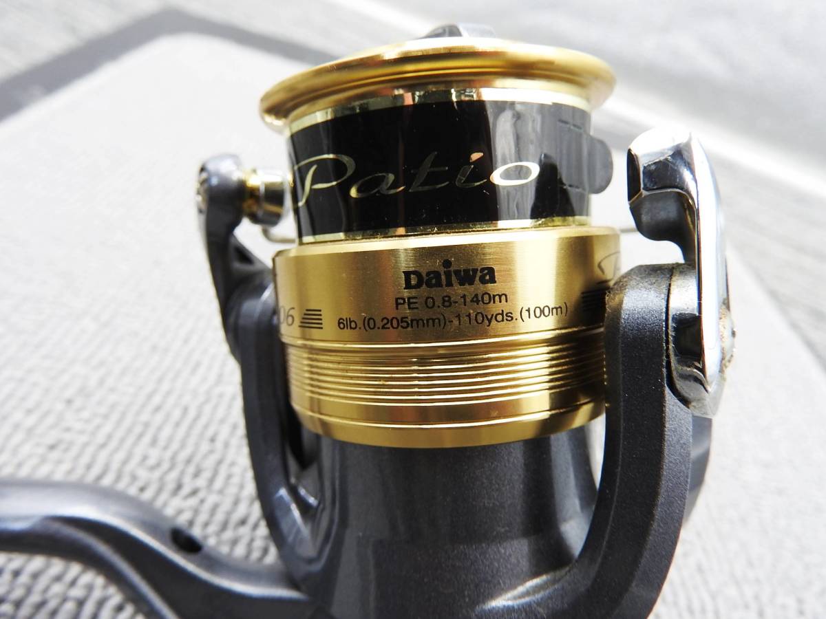 Daiwa ダイワ スピニングリール Patio 2506 パティオ エギ シーバスなど ほぼ 管理№F7012(ダイワ)｜売買されたオークション情報、yahooの商品情報をアーカイブ公開 ...