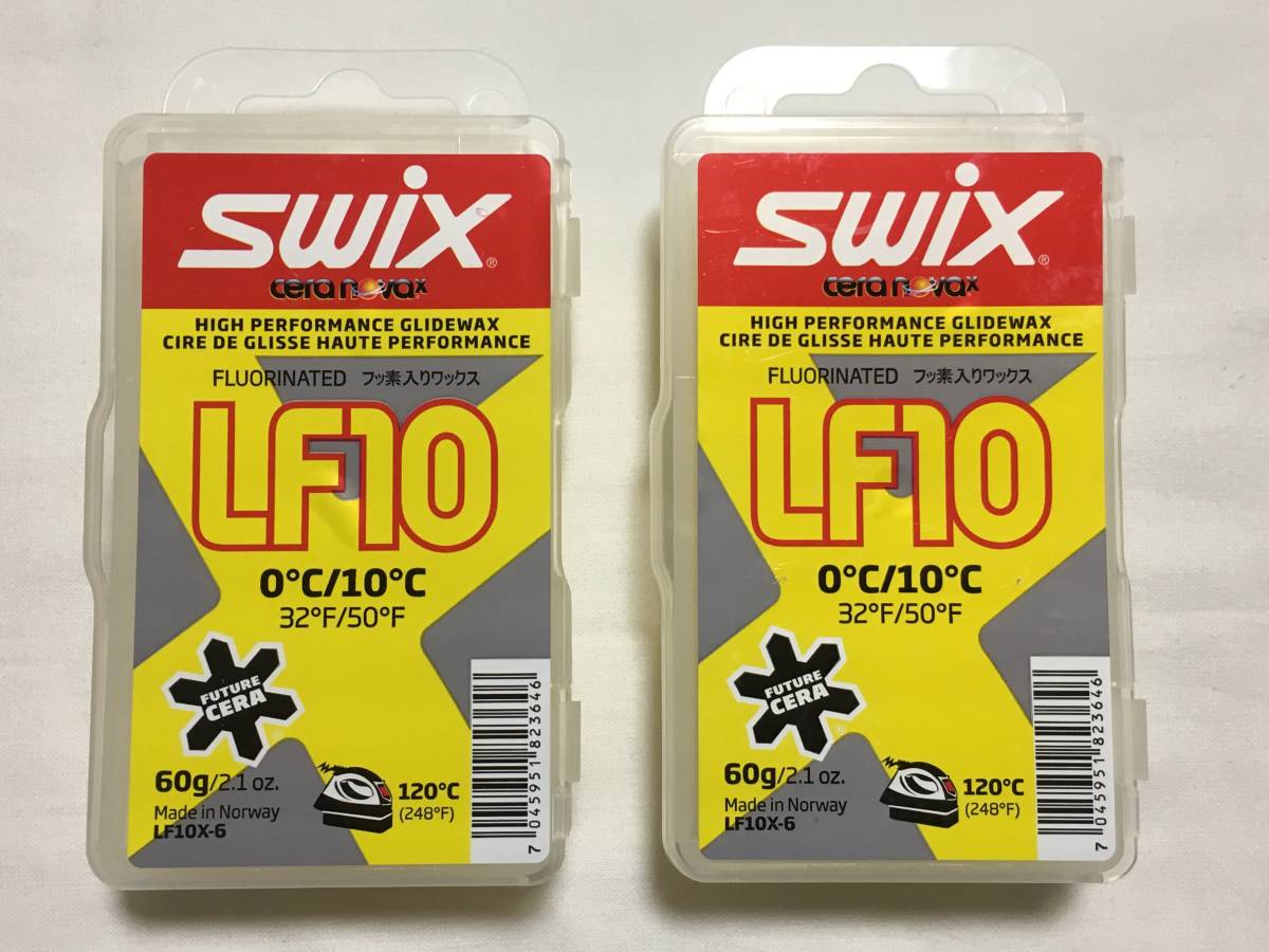 Yahoo!オークション - SWIX LF10 60g 2個セット フッ素入り スウ...
