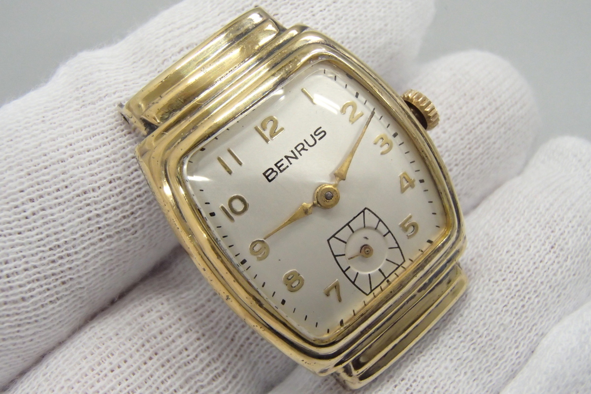 Yahoo!オークション - R106 可動 / ジャンク BENRUS ベンラス 手巻き ...