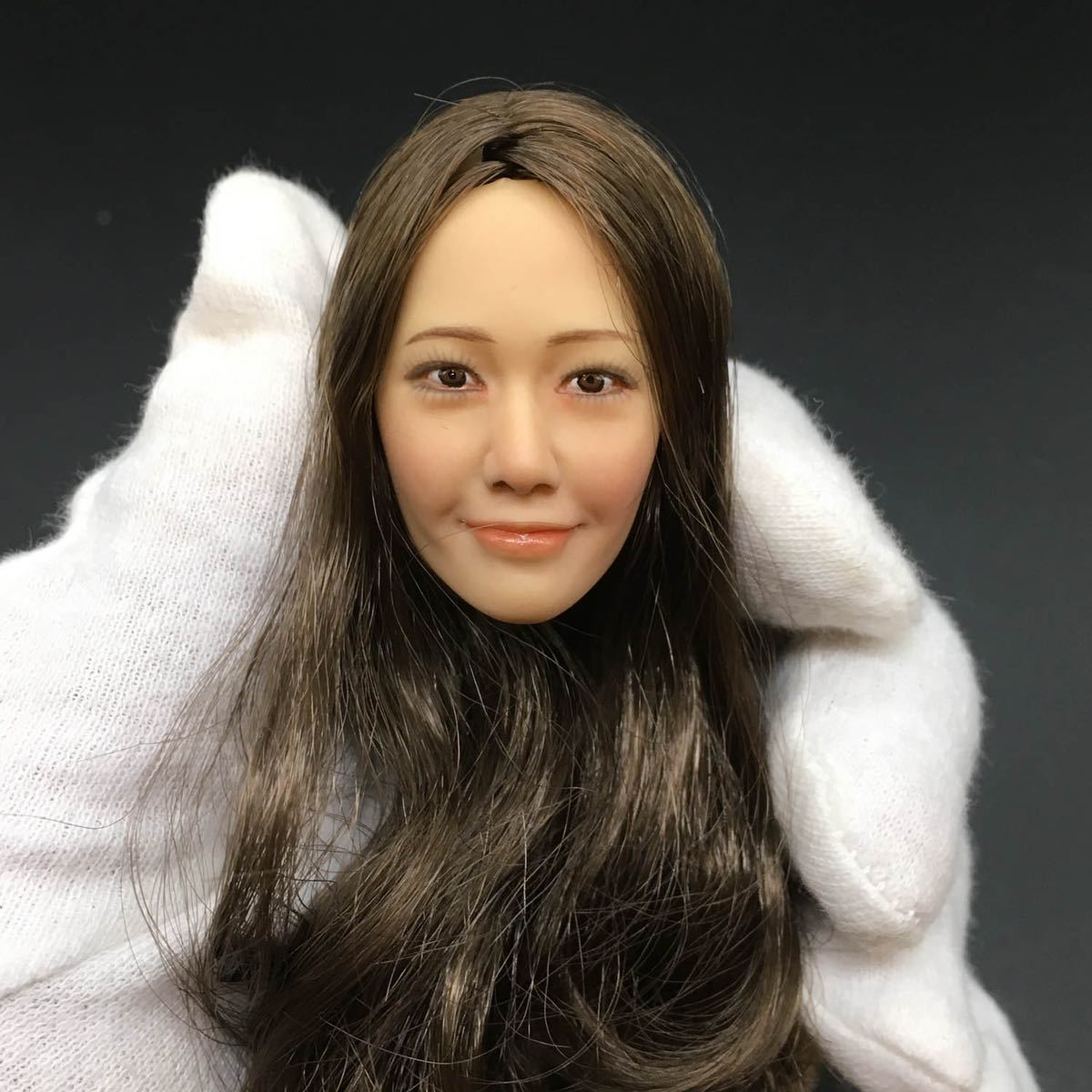 Yahoo!オークション - B105 1/6 フィギュア ヘッド KUMIK 女性ヘッド ...