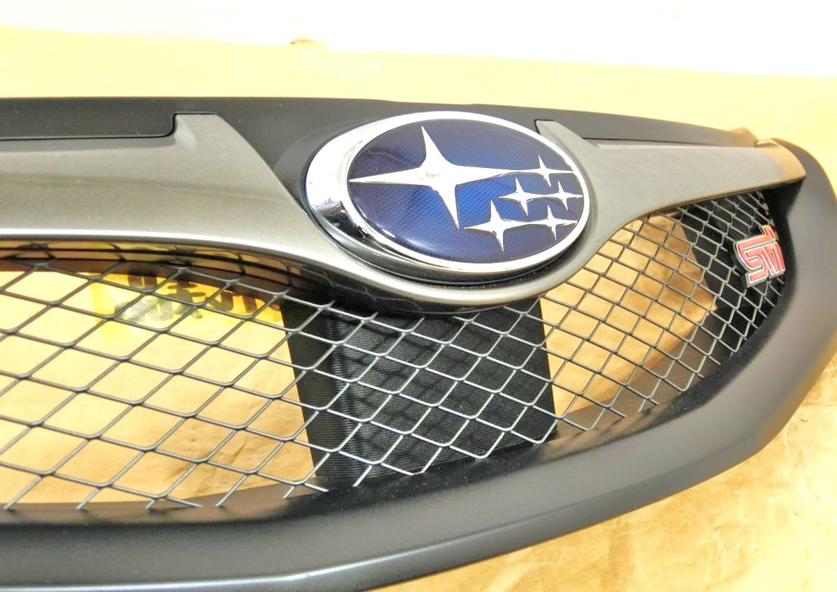 日本代購代標第一品牌【樂淘letao】－CE GRB GVB GRF インプレッサ WRX STi 前期 純正 グリル 新車外し 美品＆新品STiエンブレム《日本語のわかる方限定》