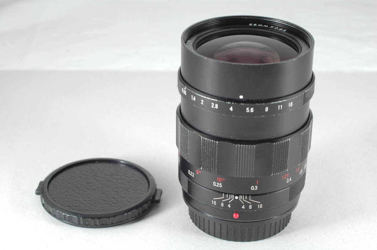 超極上 Voigtlander Nokton 25mm F0 95 M4 3マウント 光学極上 完動品 マイクロフォーサーズ 016 一眼