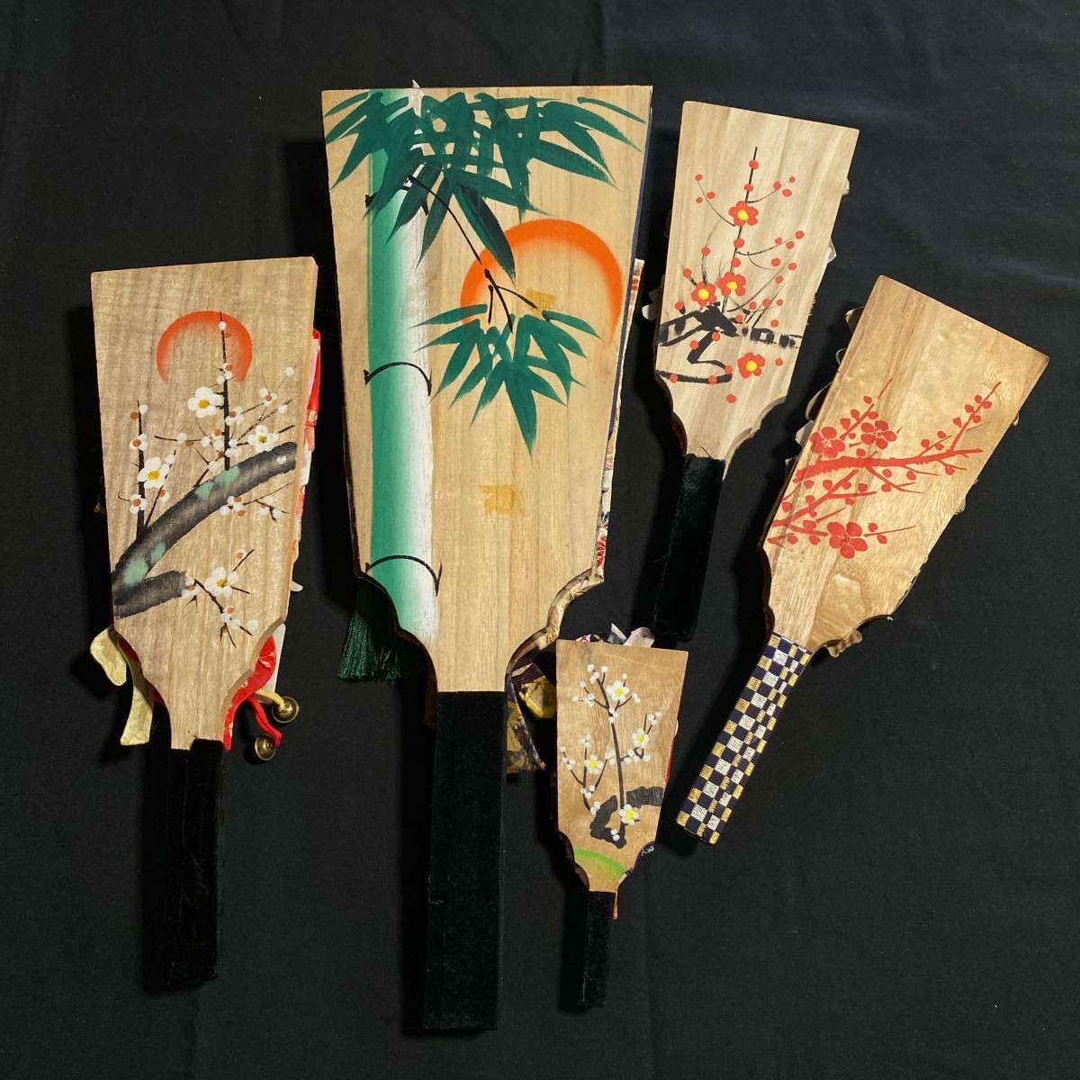 Yahoo!オークション - 【飾羽子板 押絵師含 6点まとめ】音羽家 かむろ/...