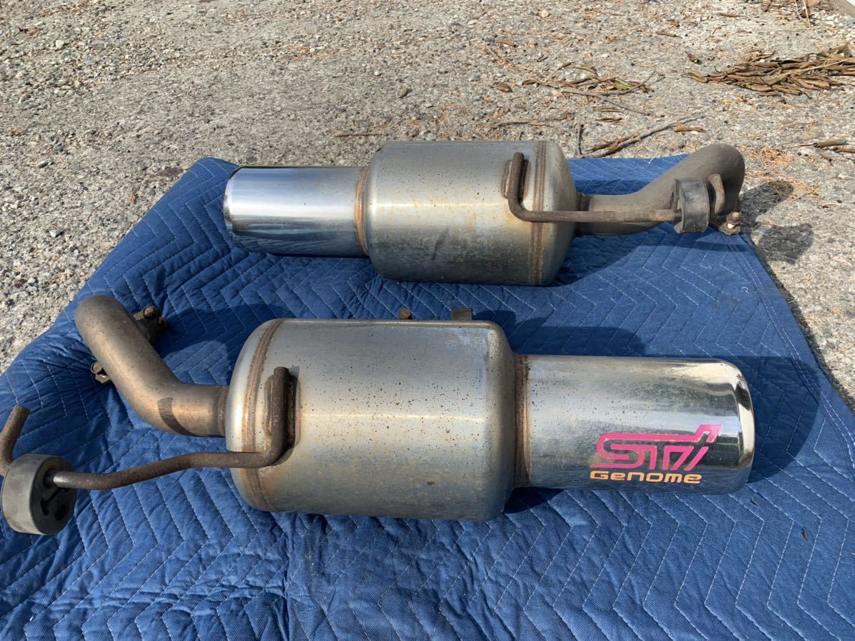 Yahoo!オークション - レガシィBP5 sti genomeマフラー