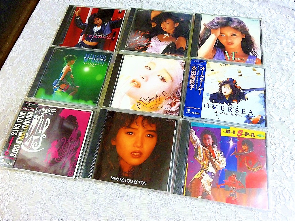 Yahoo!オークション - CD22枚 本田美奈子 アルバム＆8cmシングルCD MI...