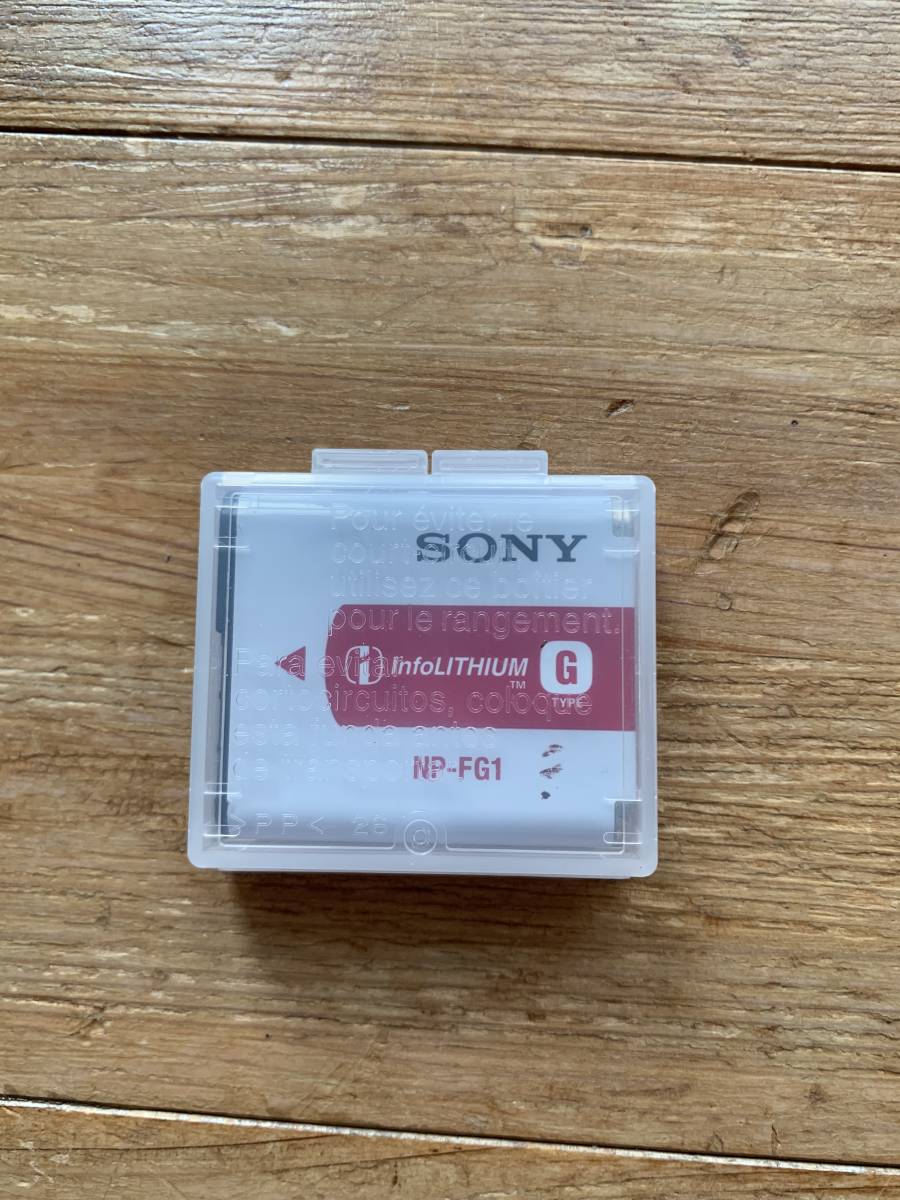 Yahoo!オークション - ソニー NP-FG1 チャージャブルバッテリーパック ...