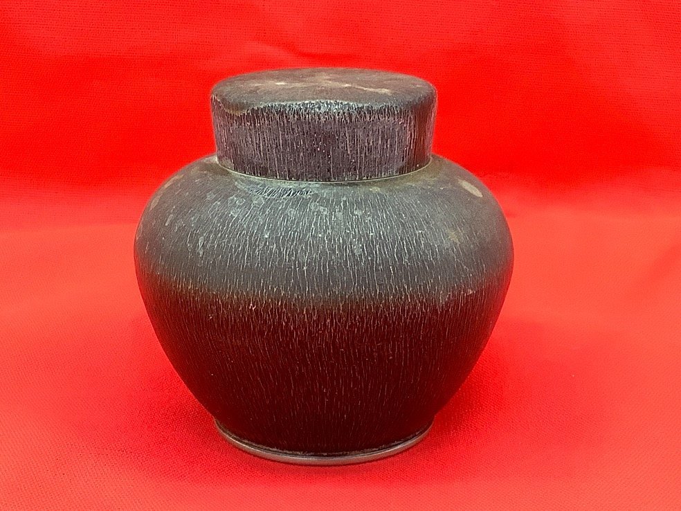 Yahoo!オークション - 茶壷/茶器/錫製品 側面にヘコミ有/重量約266g 中...