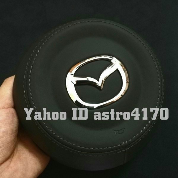 Yahoo!オークション - 送料無料 マツダ ヴィーガンレザー エアバッグカ...