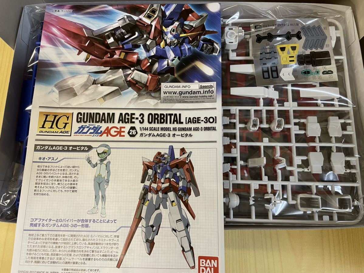 Yahoo!オークション - プラモデル ガンプラ ガンダムAGE HG 1/144 ガン...