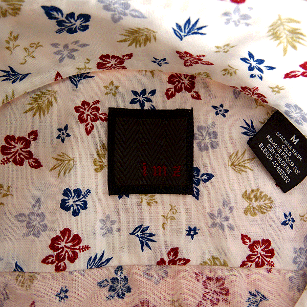 Yahoo!オークション - 新品 imz イムズ フラワー リーフ コットン リネ...