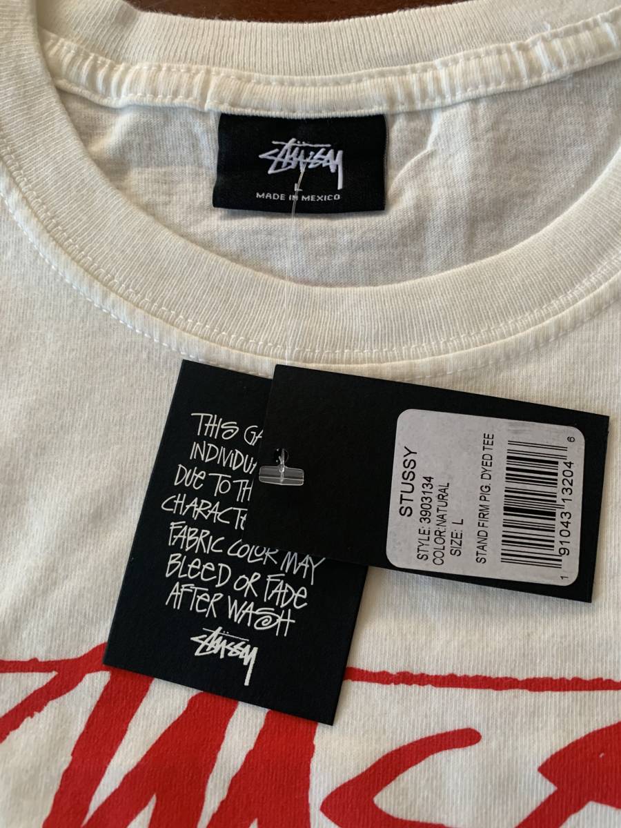 Lサイズ 送料込み Stussy x DSM 限定 stand firm Tee Lサイズ 送料込み Stussy x DSM 限定 stand firm Tee