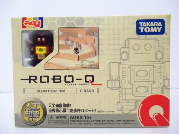 Yahoo!オークション - チョロQ ROBO-Q 人工知能搭載 二足歩行ロボ タカ...