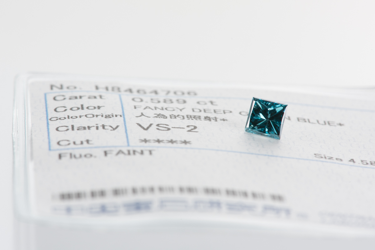 Yahoo!オークション - 0.58ct トリートメントダイヤモンド ルース 0.58...