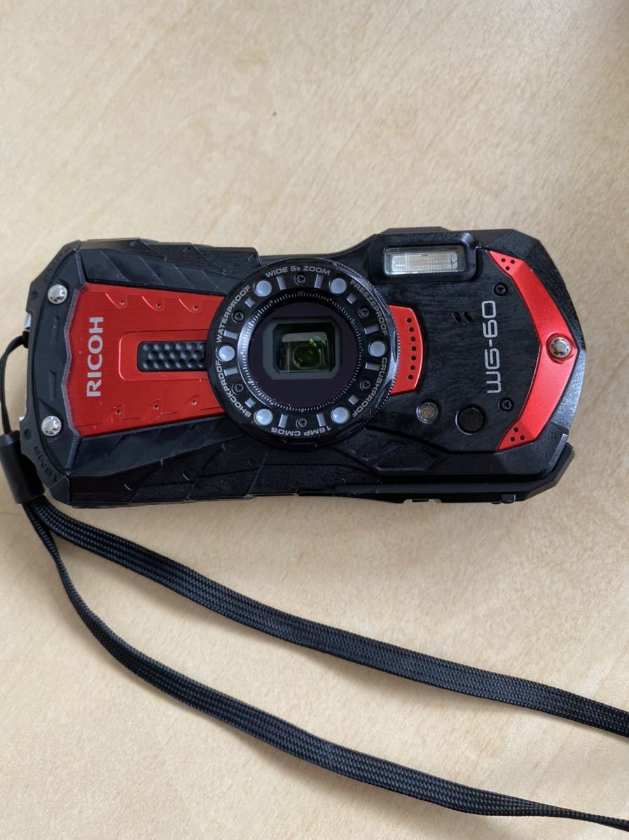 Yahoo!オークション - RICOH 防水デジカメ WG-60