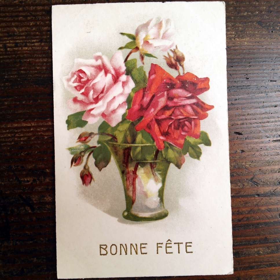 Yahoo!オークション - 花(1)Z37 薔薇 バラ アンティーク ポストカード ...