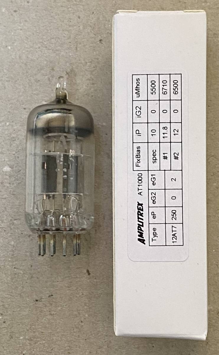 Yahoo!オークション - USED33907 GE 12AT7（NOS-SPEC）