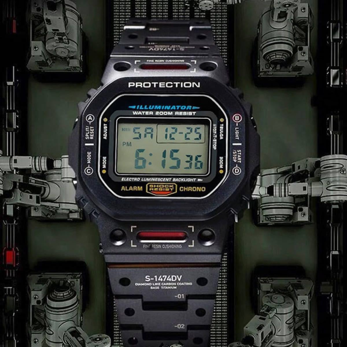 G-SHOCK 5610系用カスタム フルメタルカスタム [ブラック G-SHOCK 5610系用カスタム フルメタルカスタム [ブラック