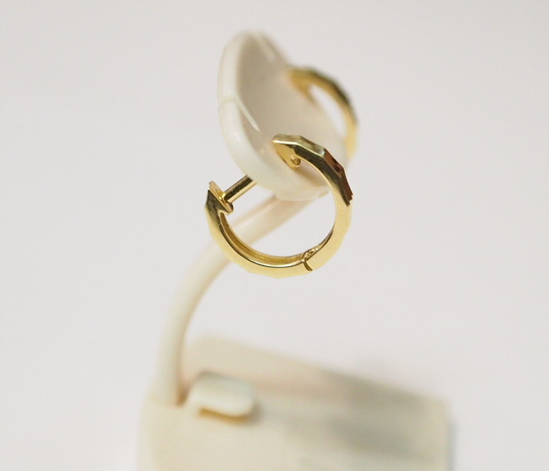 Yahoo!オークション - 新品 送料無料 18金イエローゴールド製 中折れ ...