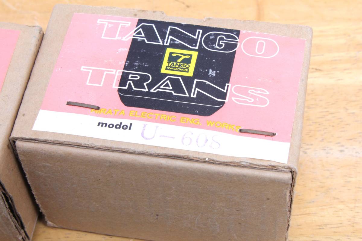 TANGO タンゴ 出力トランス U-608 2点セット 真空管 オーディオ パーツ 7/11-21(パーツ、部品)｜売買されたオークション情報、yahooの商品情報をアーカイブ公開 ...