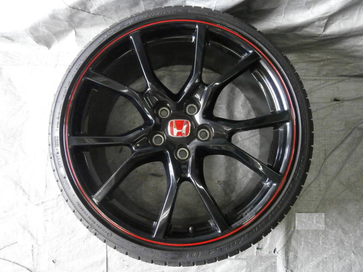 2208-10L HONDA ホンダ FK8 シビック タイプR 純正アルミ 8.5J 20インチ +60 PCD120 245/30ZR20 1本(ラジアルタイヤ)｜売買されたオークション ...