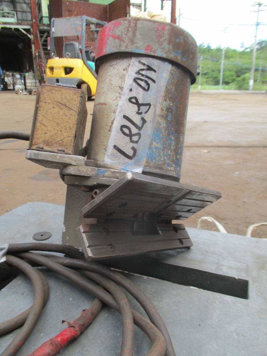 油谷 №8787 ハンドベベラー 開先マシン 日東工器 HB-15 べべリングマシン 鋼材 開先 溶接 ベベラー 小型 面取り 三相200V 動作良好(電動工具)｜売買されたオークション情報 ...